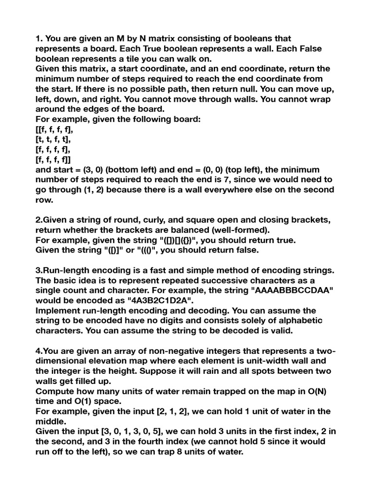 Zoho Question Set 4 Pdf String Computer Science Computer Data 8794