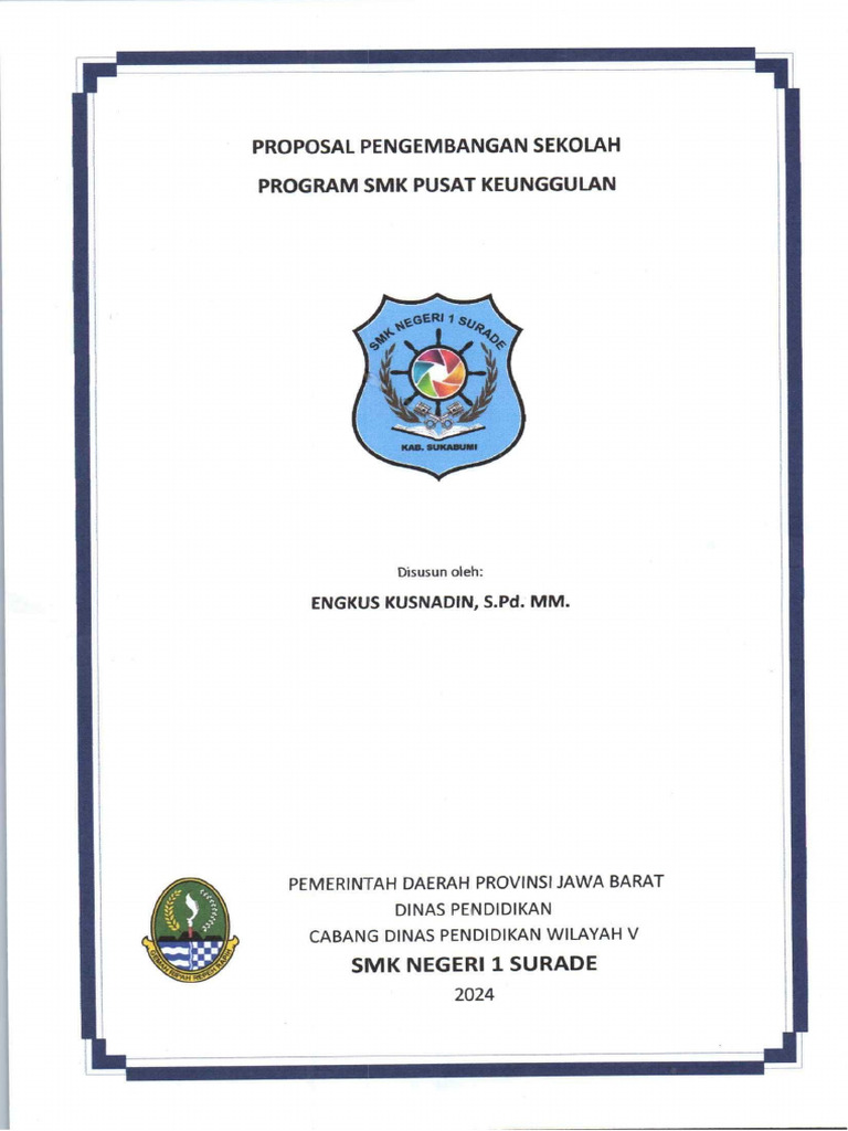 Proposal SMK PK Steksa | PDF | Karier & Perkembangan | Bisnis