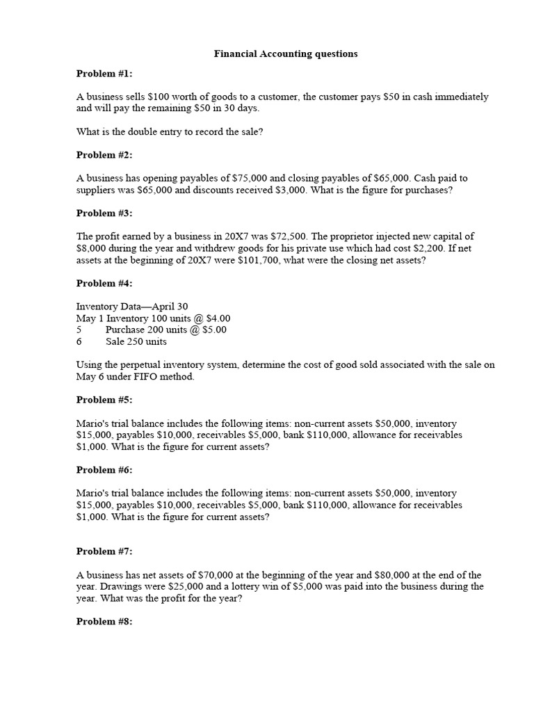 Finance Questions | PDF | Mode (Statistics) | Standard Deviation