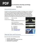 301SN Medium Pressure Hose Specs | PDF | Hose | Materials