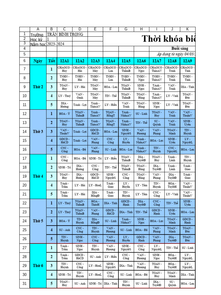 TKB So3 HK2 2023 2024 | PDF