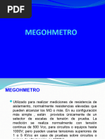 Comprobación y Megado de Cables | PDF | Resistencia Eléctrica y ...
