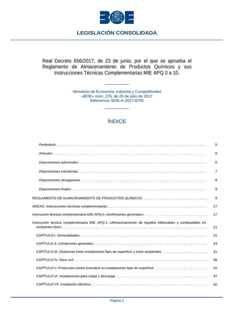 BOE A 2017 8755 Consolidado | PDF | Fertilizante | Regulación