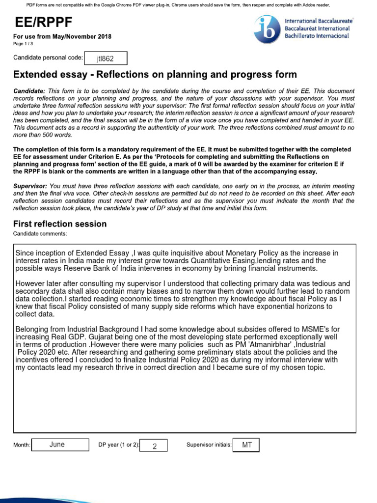 Sample RPPF 1 | PDF | Economics | Supply Side Economics