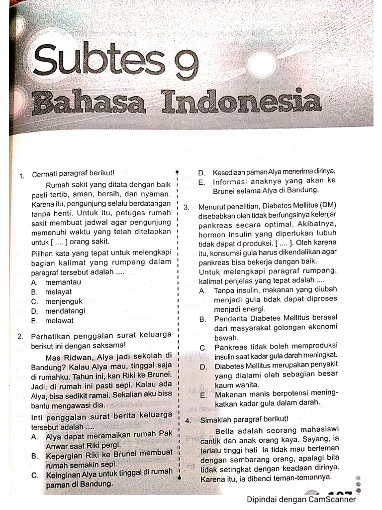 Bahasa Indonesia | PDF