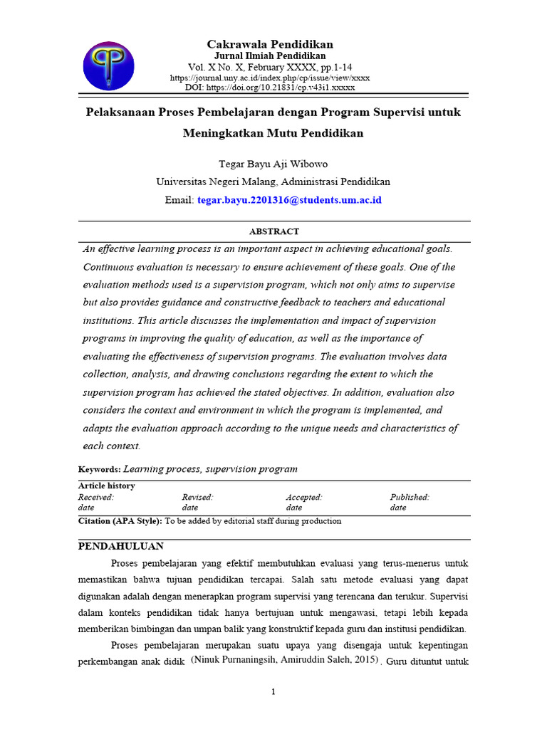 CP Template 2023 | PDF | Karier & Perkembangan | Seni