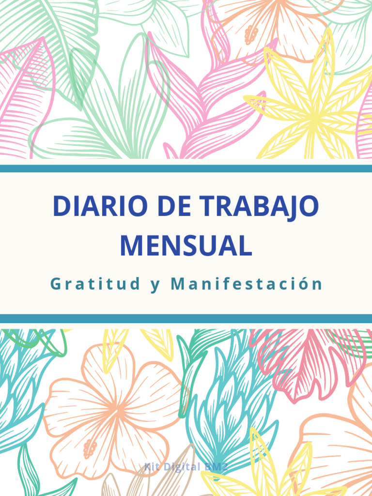 ★DIARIO MENSUAL DE GRATITUD Y MANIFESTACIÓN FINAL | PDF | Amor