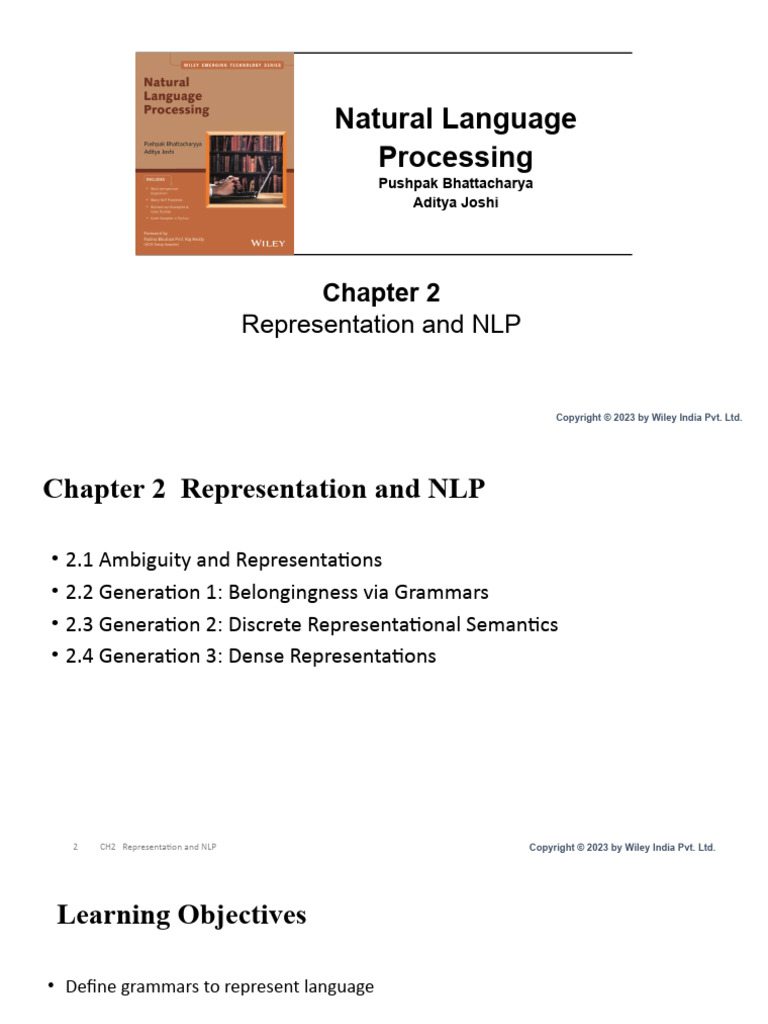 NLP_PPT_Ch 2 | PDF | Grammar | Cognitive Science