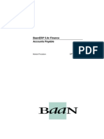 BAAN IV ERP System Training Overview | PDF | Menu (Computing) | Login