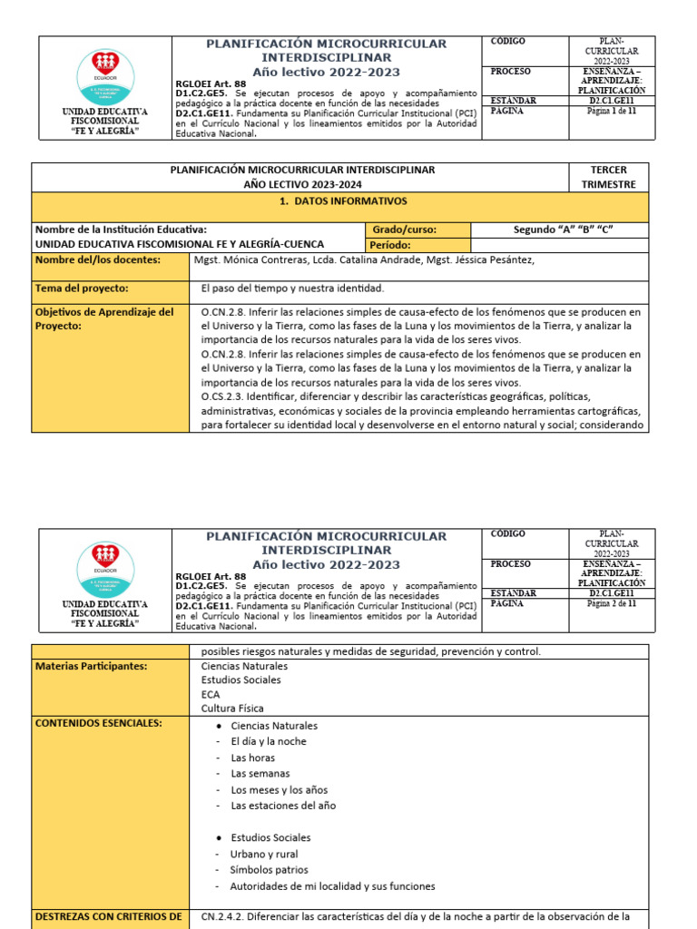 PLANIFICACIÓN ABP 3ER TRIMESTRE | PDF | Enseñando | Plan de estudios