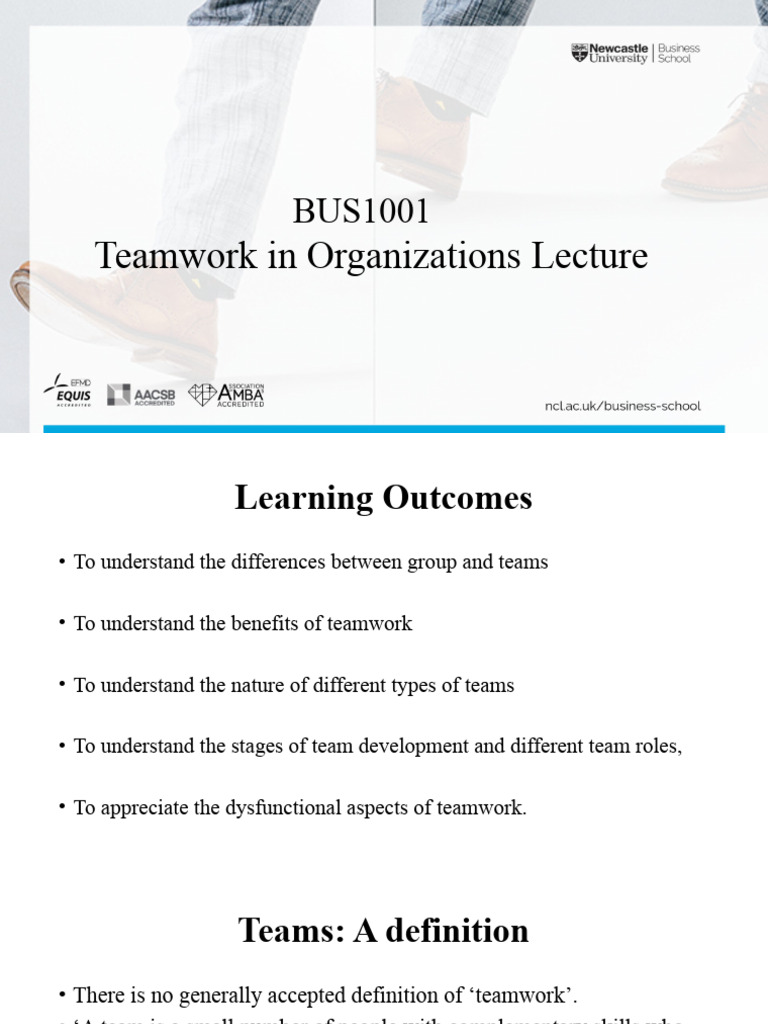 Teams Lecture | PDF | Psychology | Social Psychology