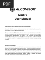 Alcolizer LE5 Alcohol Tester User Manual v25 | PDF | Battery Charger