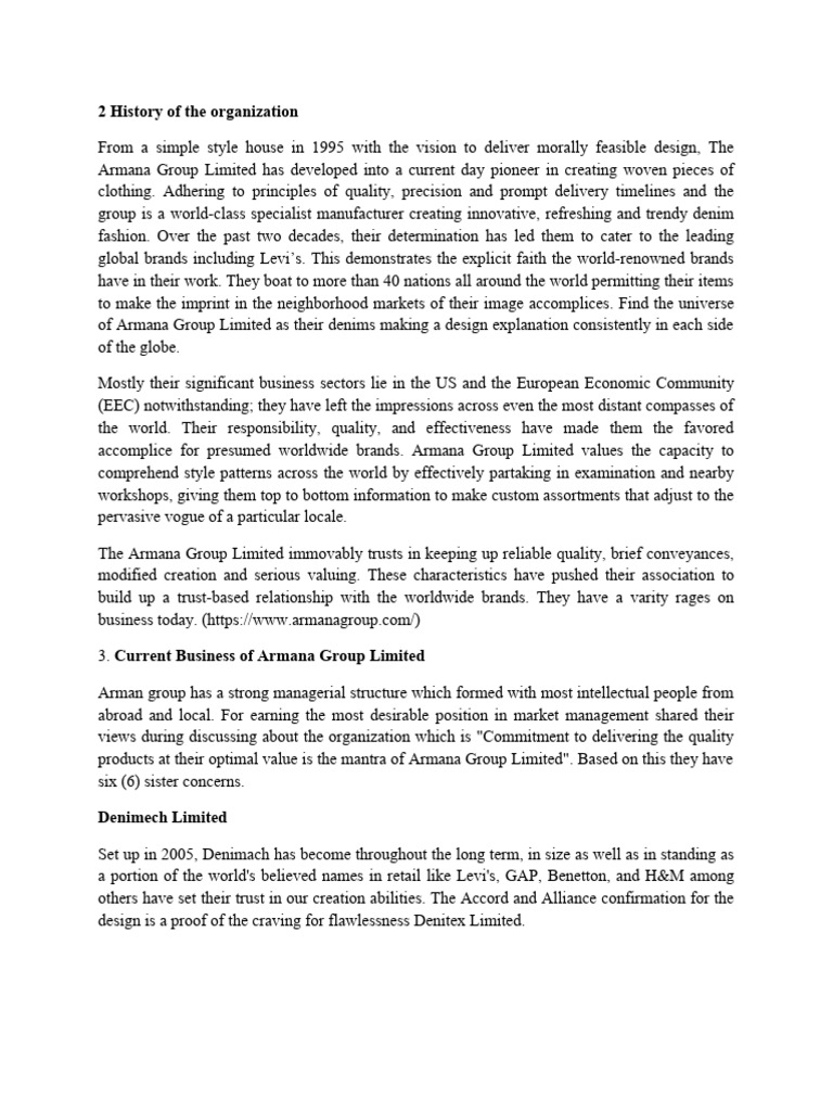 2 History of The Organization | PDF | Brand | Gap Inc.