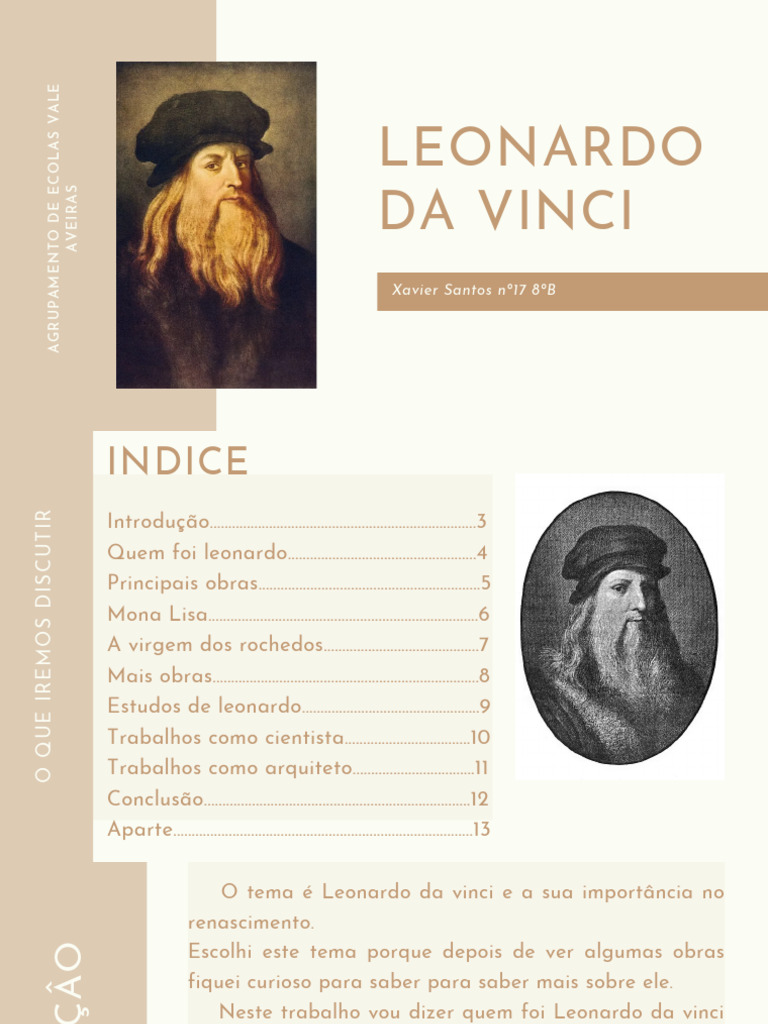 leonardo da vinci | PDF | Leonardo da Vinci