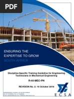 ECSA Registration for Engineering Technologists | PDF | Engineering