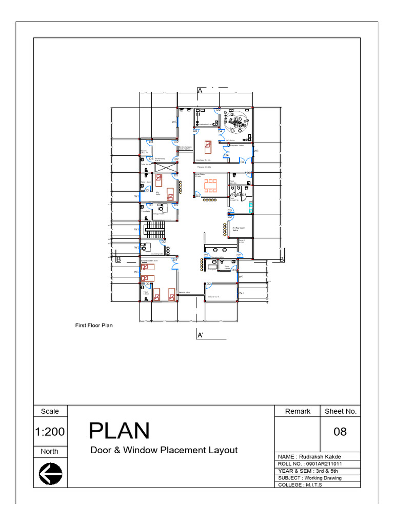 Working Drawing PHC 1 - Model 4 | PDF