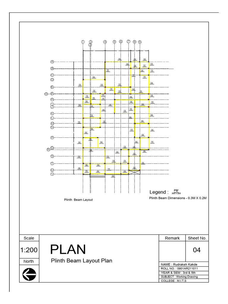 Working Drawing PHC 1 - Model 6 | PDF