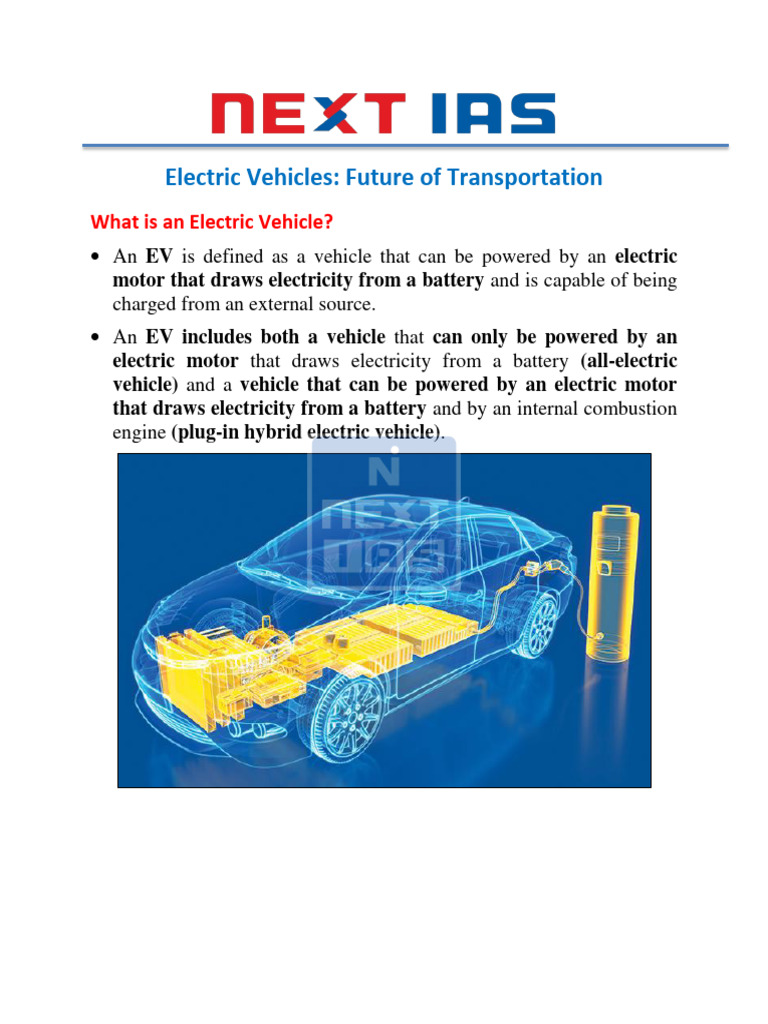 Free PDF of Electric Vehicle Insights | PDF | Electric Vehicle ...