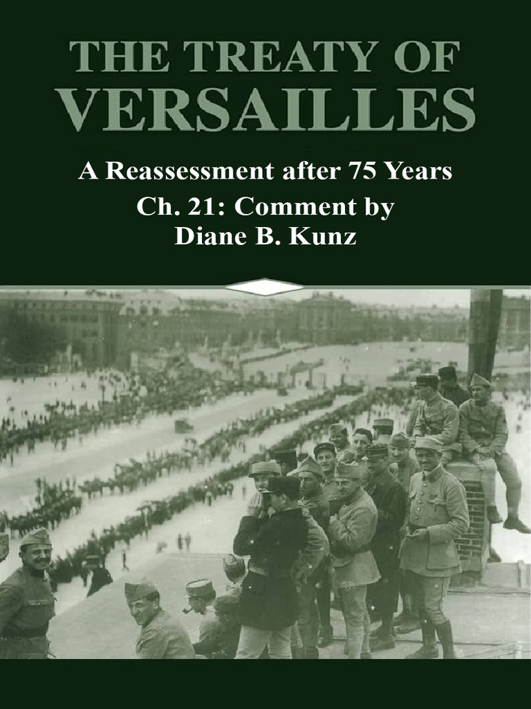 3 Treaty of Versailles | PDF | World War I Reparations | Treaty Of ...