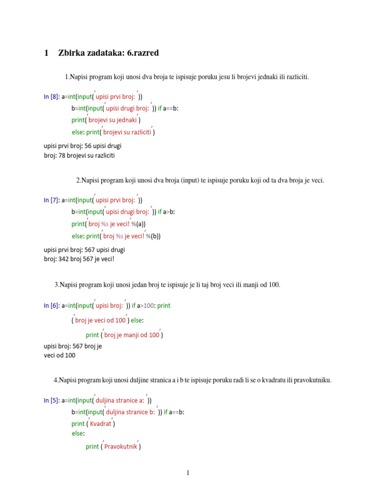 6raz Zadaci | PDF