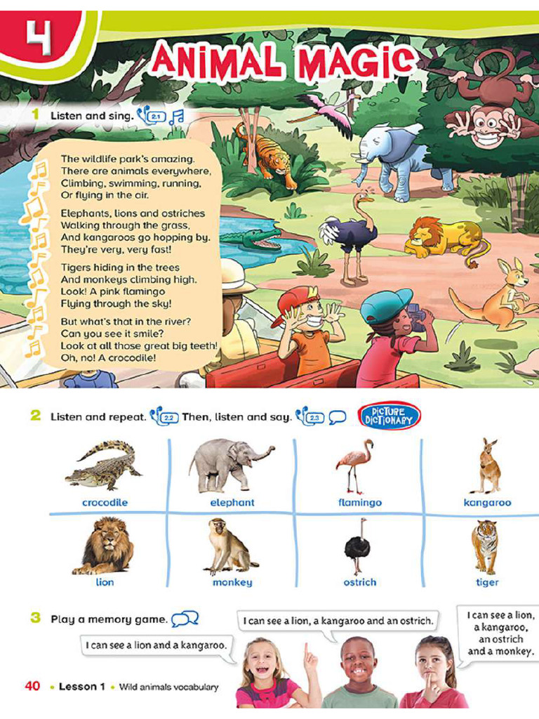 GF3 U4 Animals | PDF