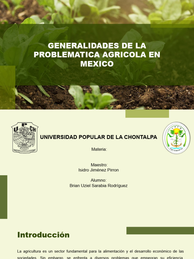 Sustainable Agriculture Project Proposal XL by Slidesgo | PDF ...