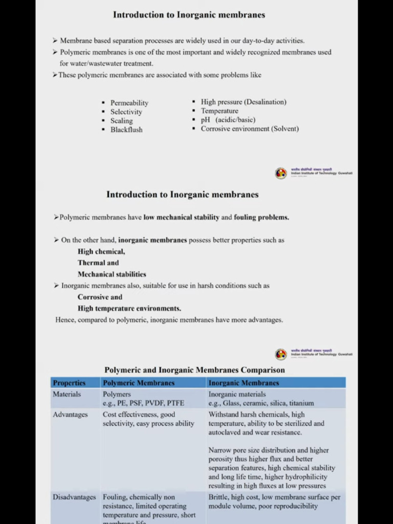 5-Membrane Materials, Types of Synthetic Membranes.-26-07-2022 | PDF