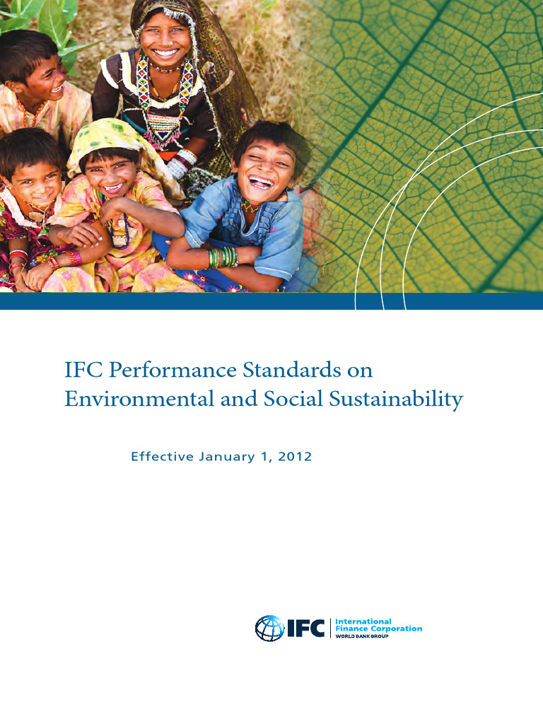 Ifc Performance Standards (01 15) | PDF | Risk | Sustainability