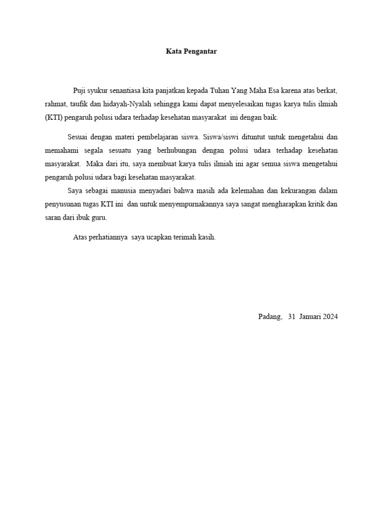 Kti Bab 1 Dan 2 | PDF | Sains & Matematika