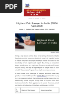 BCI Official Legal Fees Chart Digital Order 250214 232514 | PDF ...