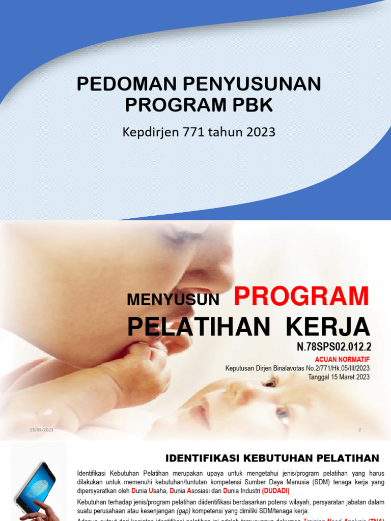 Pedoman Penyusunan Program PBK - v771 - Ss | PDF