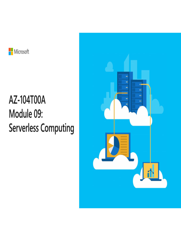 AZ-104T00A-09-Serverless Computing | PDF | Virtual Machine | Computer Cluster