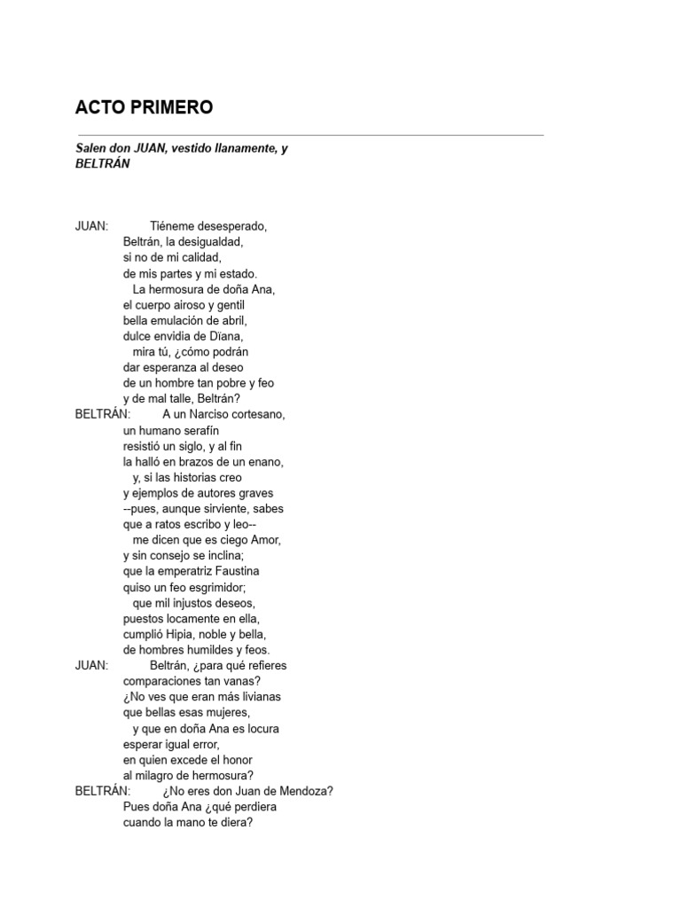 Acto 1 | PDF