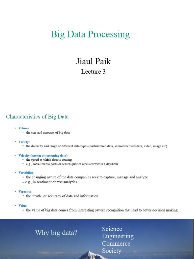 Intro Big Data | PDF | Big Data | Cluster Analysis