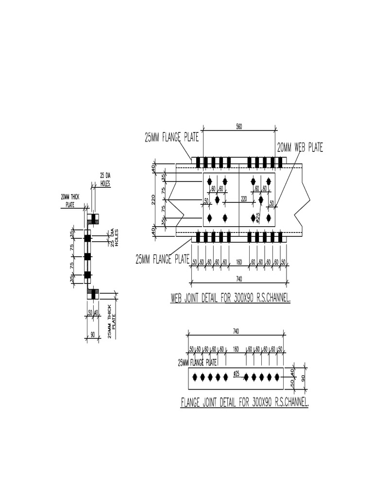 Splice Plate Model | PDF