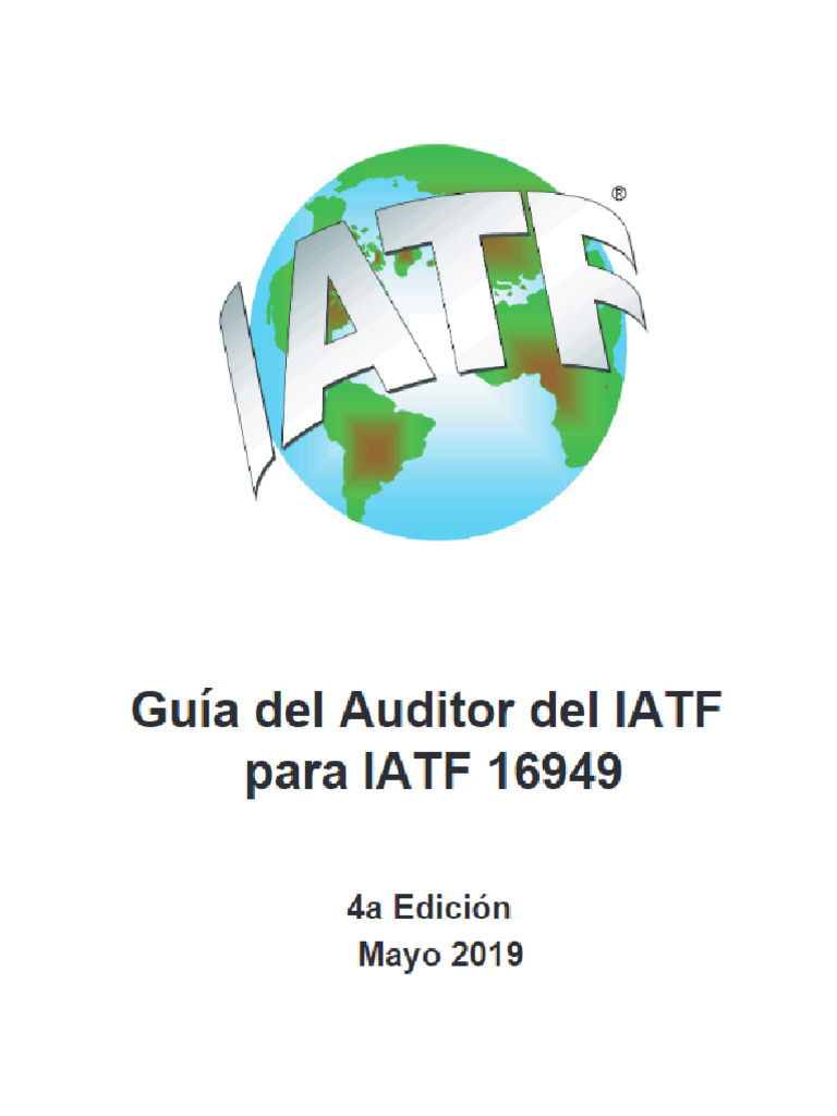 Guia - Del - Auditor - Del - IATF - para - IATF16949 Ver 5 | PDF