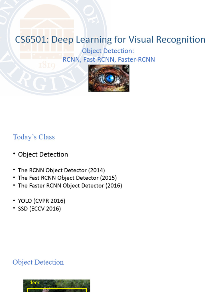 Lecture Paola Object Detection | PDF | Artificial Intelligence | Intelligence (AI) & Semantics