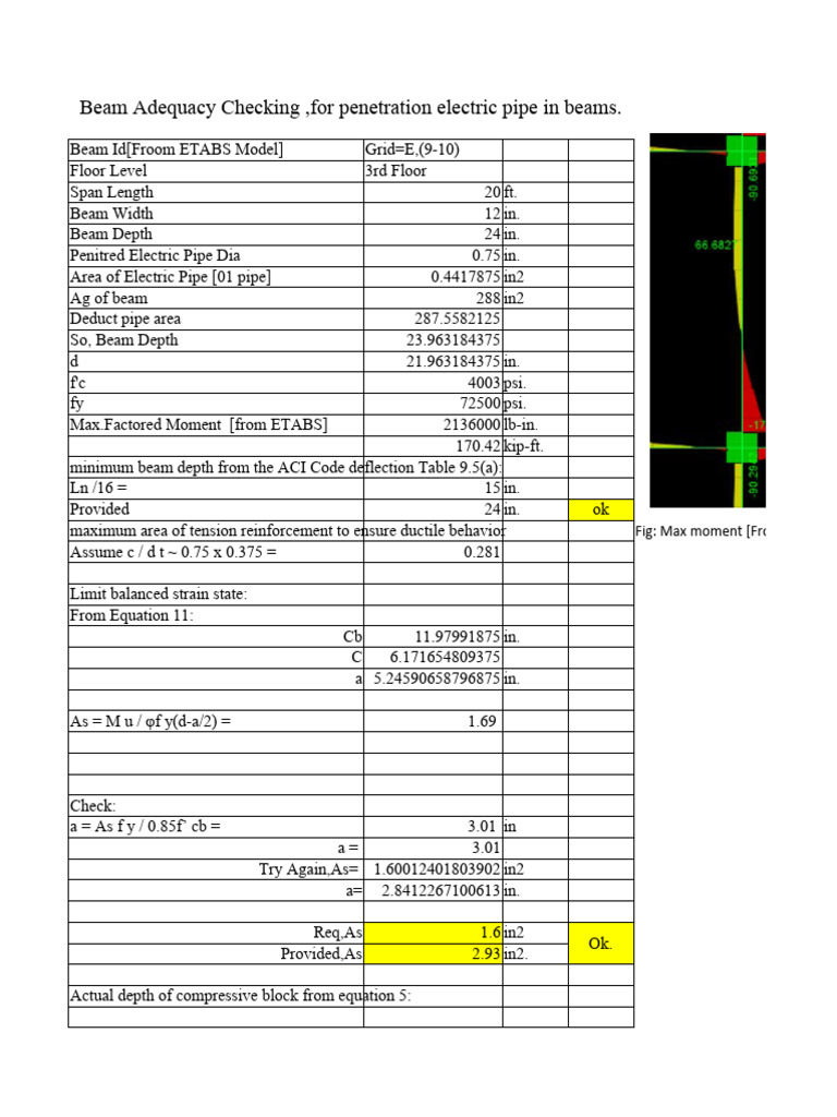 Beam Design Helipad | Download Free PDF | Beam (Structure) | Physical Sciences