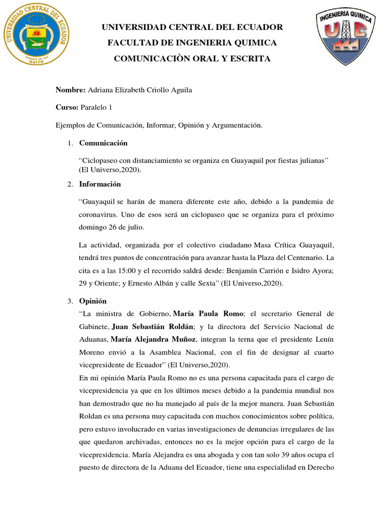 Comunicación y Opinión en Ecuador | PDF | Globalización biológica ...