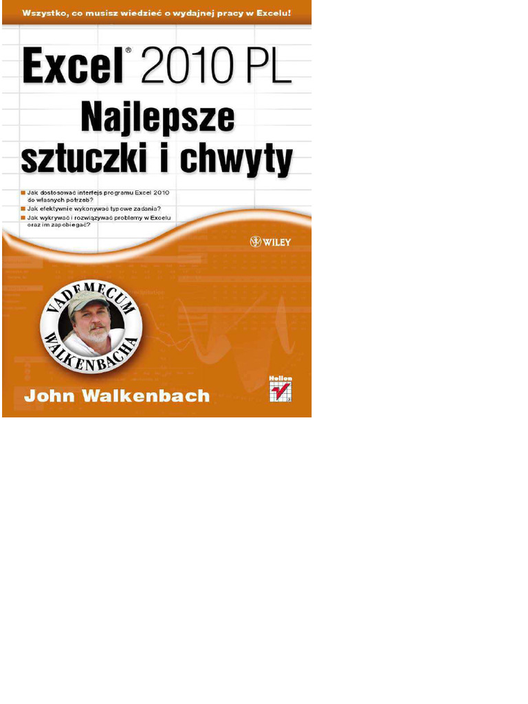 Informatyka Excel 2010 PL Najlepsze Sztuczki I Chwyty Vademecum ...
