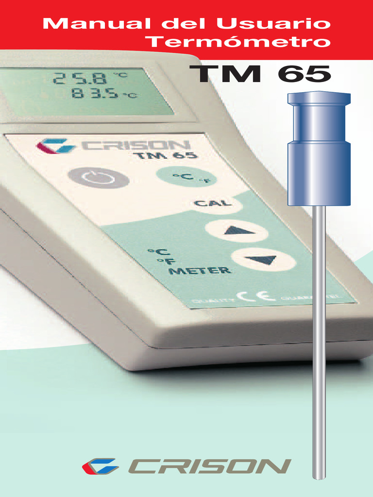 TM 65 | PDF | Calibración | Par termoeléctrico