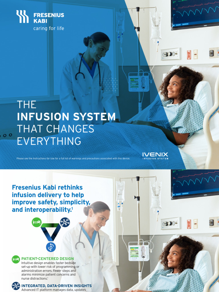 Ivenix Corporate Brochure | PDF | Intravenous Therapy | Electronic ...