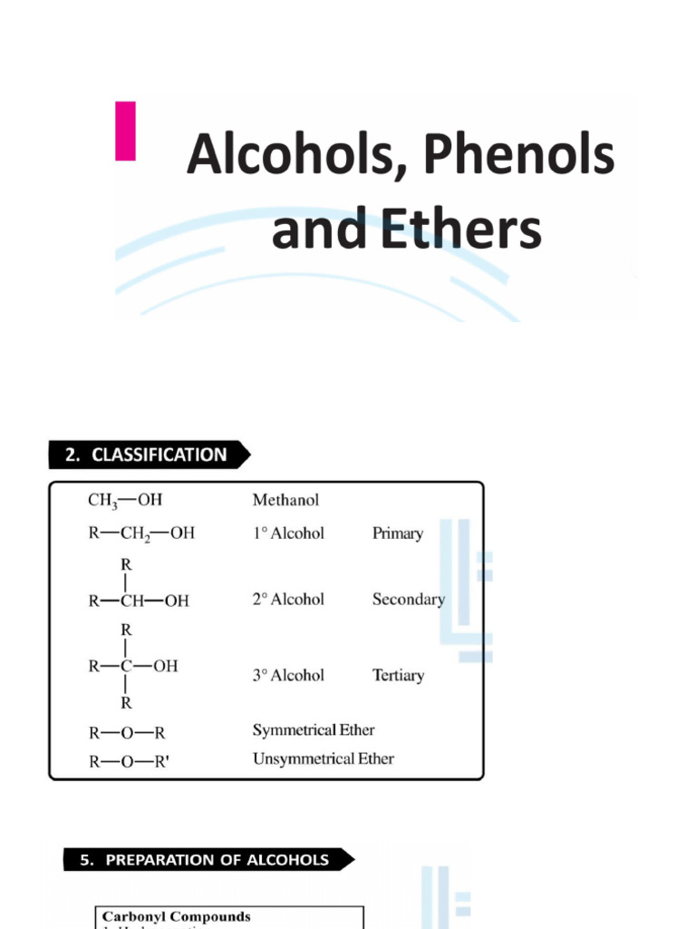 Neet... Alcohol Phenol Ether | PDF