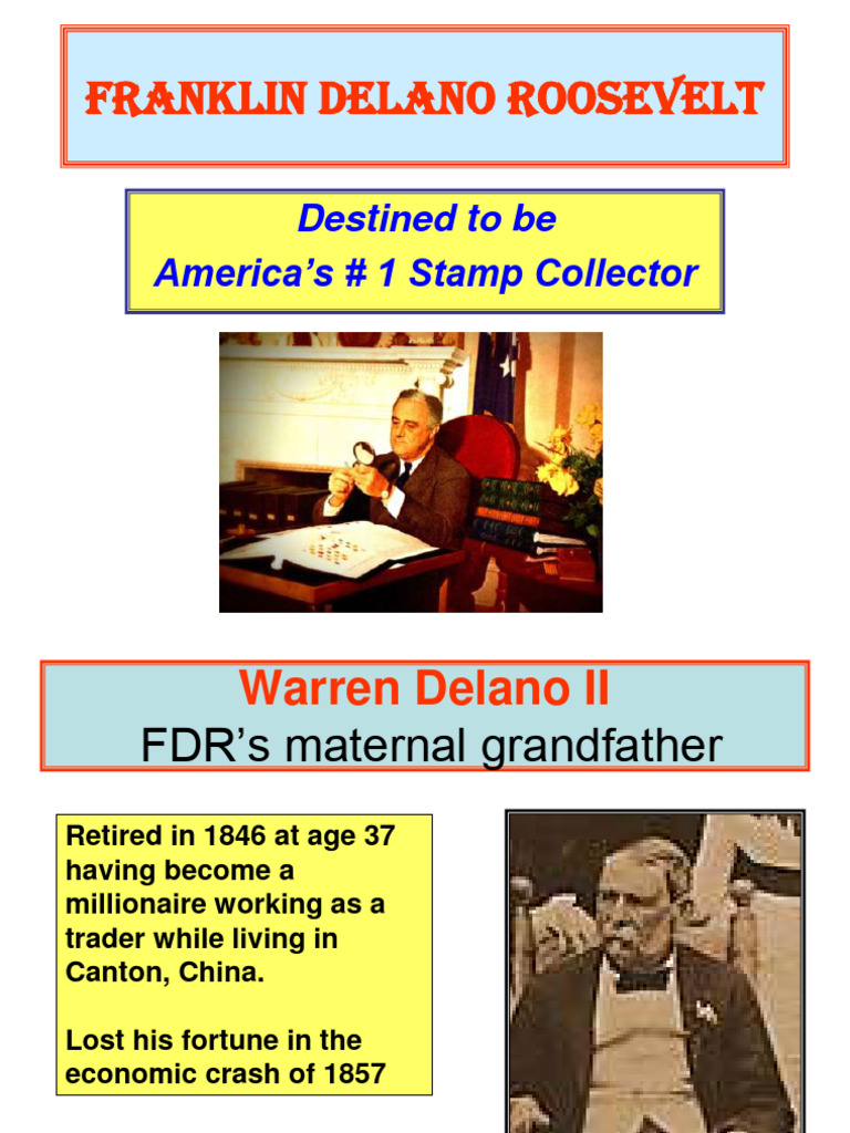 Franklin Roosevelt - The Stamp Collector | PDF | Philately | Postage Stamp