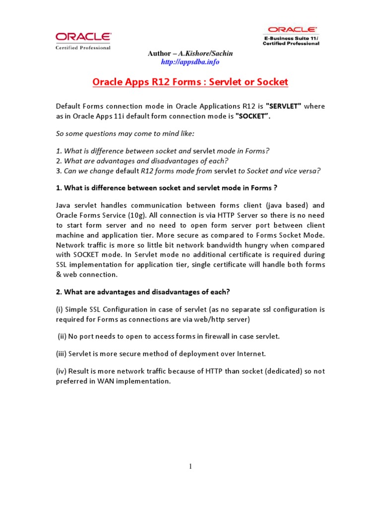 Oracle Apps R12 Forms | PDF | Java Servlet | Command Line Interface
