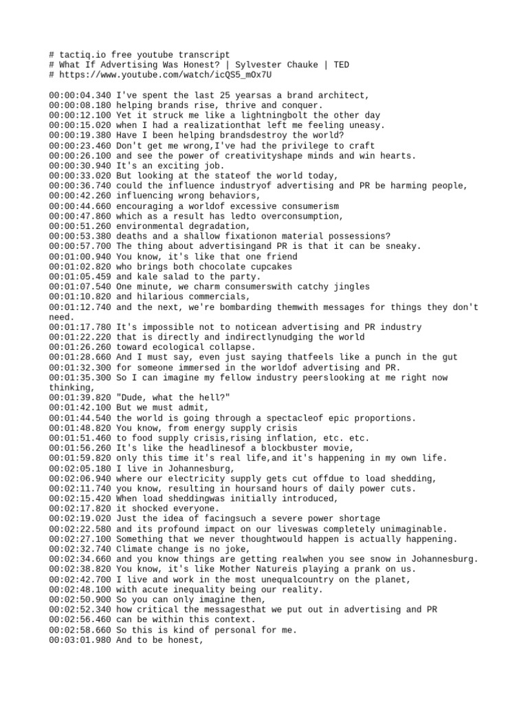 Tactiq Free Transcript icQS5 - mOx7U | PDF