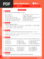Composition Maths 4ème 2024-2025 | PDF