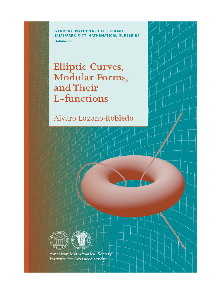 Elliptic Curves, Modular Forms, and Their L-Functions | PDF | Mathematical Analysis ...