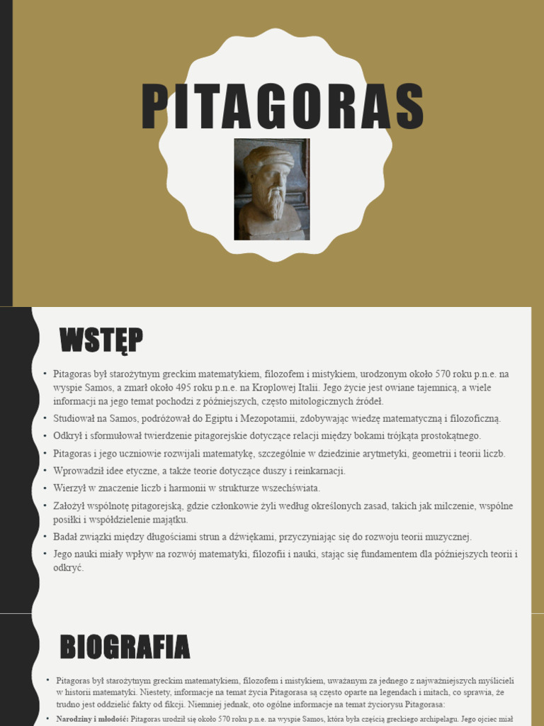 Pitagora S | PDF