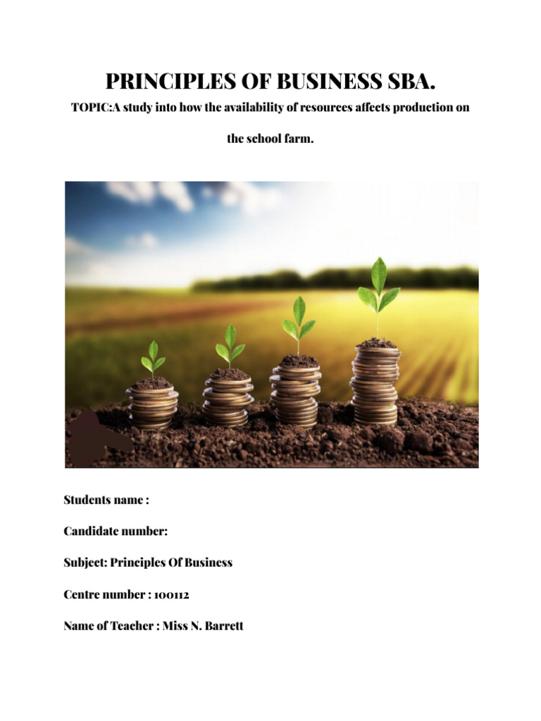 Pob Sba | Download Free PDF | Agriculture | Sustainability